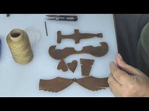 Dieselpunk.ro Horse Head Fob Stitching