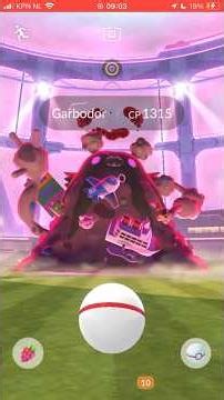 I defeated GMAX garbodor #pvvop1 #arnoudgaming #pokemongo