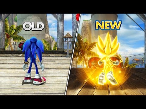 New Playable Super Forms for Sonic Games...