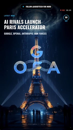 𝘎𝘙𝘐𝘋7 TECH on Instagram: "🤖 AI RIVALS LAUNCH PARIS ACCELERATOR! 📖 THE FULL STORY: In a stunning move reported on Feb 11, OpenAI, Google, and Anthropic have put their legal battles aside to launch 'F/ai', a new startup accelerator based in Paris. This rare 'détente' marks a shift from cutthroat competition to collaborative ecosystem building. The accelerator will provide selected startups with unprecedented access to cutting-edge models like Gemini 3 and GPT-5 previews, along with massive c