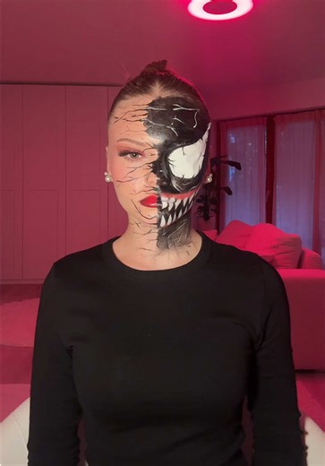 Stunning Venom Halloween Makeup Tutorial
