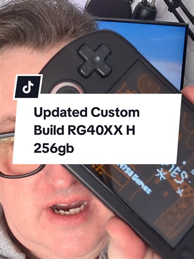 New updated 256gb Custom Build RG40XX H #theretroelite #retrogames #dealsdrop #tiktokmademebuylt
