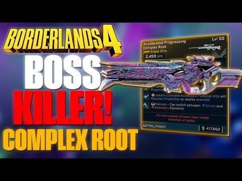 Borderlands 4 | DESTROY Bosses with this Sniper! | COMPLEX ROOT