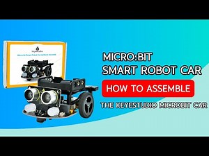 KS4036F Keyestudio Micro:bit Smart Robot Car #keyestudio #robot #stem #coding #microbit #diy #kits
