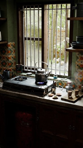 Fern Animation | "step back in time⏰relive the charm of old school kitchen"☕ #blender #blender3d #cyclesrender #3dartist #digitalart #cinematic #sunnyday... | Instagram