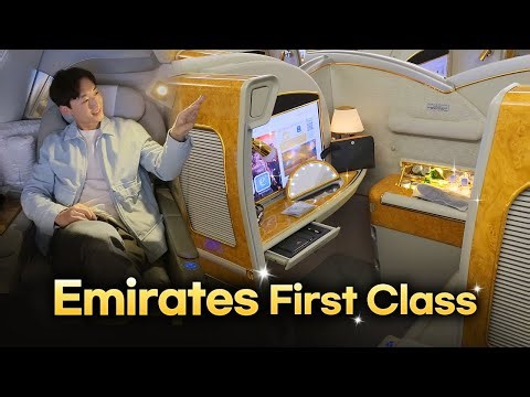Shower on a Plane?! 😱| Emirates A380 First Class Review