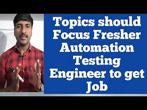 How to prepare interview as Automation Testing Fresher | Selenium interview for fresher