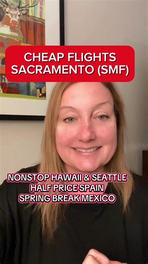 I just found some of the best SMF deals right now 👀👇 🌺 Nonstop to Hawaii (including Kauai) 🇲🇽 Cozumel spring break dates 🇪🇸 Madrid HALF-PRICE tickets 🌲 Nonstop Seattle All real prices, real dates, and on major airlines ✈️ If you want to check these yourself or set alerts, I use the Airclub app to find them fast. Save this ✨ & comment SMF if you want more Sacramento, #cheapflights #sacramentotravel #nonstopflights #springbreaktravel#airclub