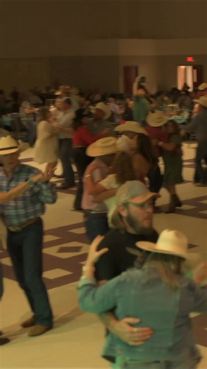 Trail Ride Two Step is just a month away! Grab your tickets and get ready to dance the night away 🤠🕺🏻🪩 www.sarodeo.com/trailride | San Antonio Stock Show & Rodeo