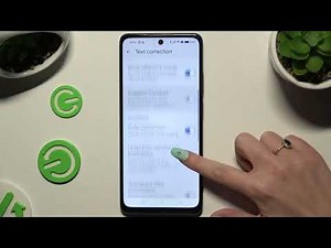 OPPO A40 - How to Turn On/Off Auto-Correction | Typing Guide