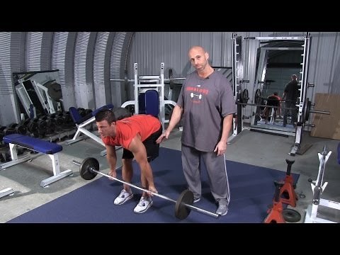 Underhand Grip Barbell Bent Row