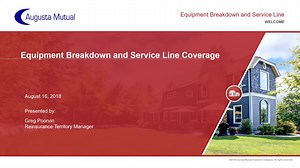 Equipment Breakdown and Service Line Coverage
