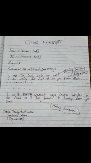 #email writing 🌹👉❣️