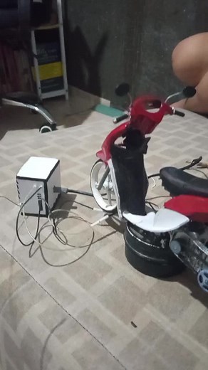 Testing Remote Control Miniature Motorcycles