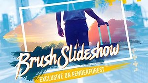 Grunge Brush Slideshow (Flexible Duration) | Renderforest
