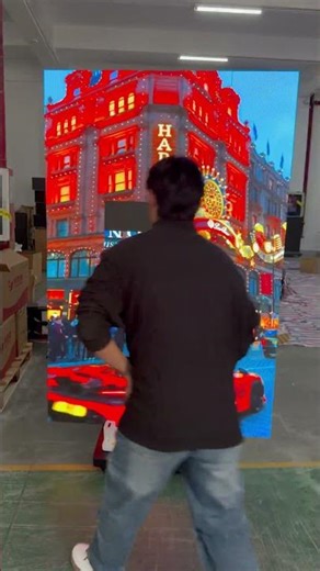 Clip 8| the Christmas Celebration led Screen display#LEDPoster#LEDDisplay#TriFold#LEDScreen