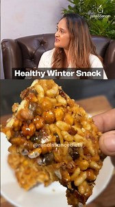 Healthy Winter Snacks | Gud Chana Chikki | Chef Vikas & Shweta Shah #gudchikki #winterrecipe #shorts