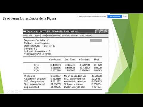 ANALIZAR LAS VARIABLES Y LOS RESULTADOS ECONOMÉTRICOS EN LA ECONOMETRÍA