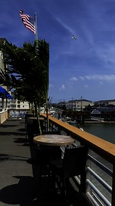 Top Deck Views at the Boathouse Restaurant! ⚓️ They just put in a new railing, perfect spot to set down your cocktail and hang out while waiting to be seated for dinner! 💙 | BEST of the Wildwoods