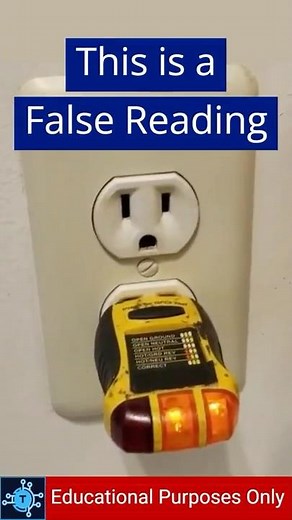 #127 - This is a False Reading - Outlet Testers Don't Tell the Whole Story #electricaltips