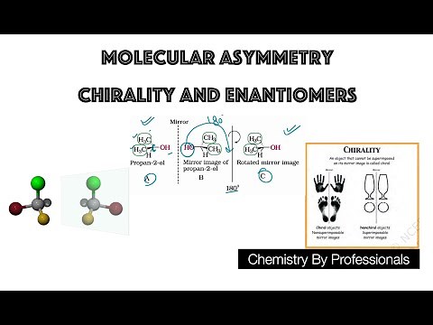 Molecular Asymmetry, Chirality, and Enantiomers | Class 12 | Chemistry By Professionals ||