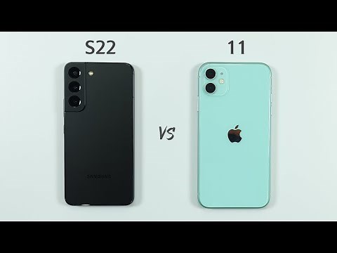 Samsung S22 vs iPhone 11 Speed Test & Camera Comparison