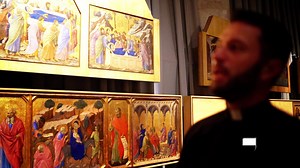 5K views · 56 reactions | Diciassettesimo appuntamento con Arte fuori di sé, il format del Comune di Siena per scoprire le meraviglie artistiche della città. Primo piano del Museo dell'Opera: seconda parte. In collaborazione con l'Opera della Metropolitana di Siena. #SienaComunica #DonEnricoGrassini #OPA #DuccioDiBuoninsegna #OperaDellaMetropolitanaDiSiena #ComuneDiSiena #MuseoDellOpera #Arte #Storia #Pittura #Cultura #ArteFuoriDiSé #Covid19 #CoronaVirus | Comune di Siena | Facebook