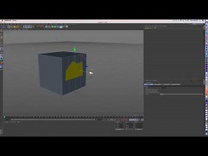 How to use the Knife tools to make spline cuts in Cinema 4D R18