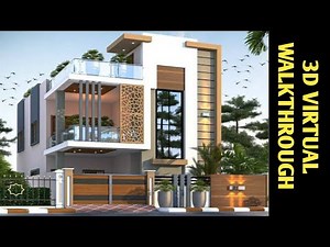 3D virtual tour house plan | Virtual tour open floor plan | 3D Walkthrough | luxury home plan design