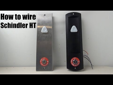 How to wire Schindler HT Call Buttons