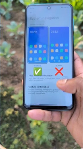Redmi Note Pro Max System navigation Settings ✅