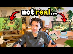 I Built a *Realistic* Cozy Desk Setup (for Game Dev & Productivity)