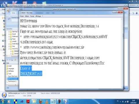 Sothink SWF Decompiler 7.4 build 5263 for free