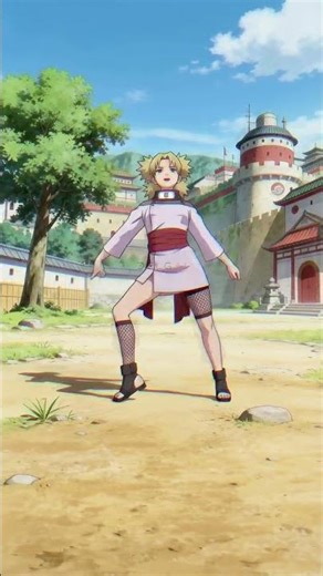 Hinata Dance 💞 #hinata #sakura #temari #ino