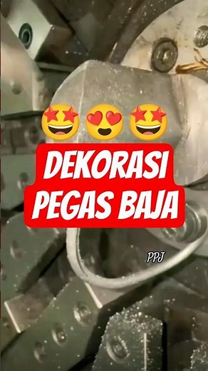 Flat Spring Making Process for Decoration and Crafts