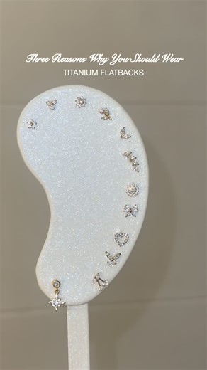 4.6K views · 84 reactions | Honestly, when you switch to our titanium flatbacks, there's just no going back. ✨ Shop our titanium flatbacks in-store or online! • Nov 7-8: Kita Spaces, Cebu Stores: • Robinsons Starmills • Marquee Mall Shop online ️: https://vt.tiktok.com/ZSHce72YJQmVr-LOzGv/ #stopandstyle #titaniumflatbacks #earpiercing #flatbackearrings | Stop and Style | Facebook