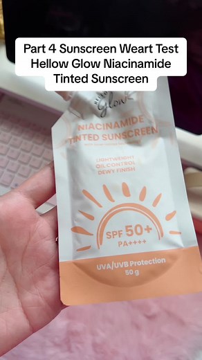 Honest Review of Hello Glow Niacinamide Tinted Sunscreen