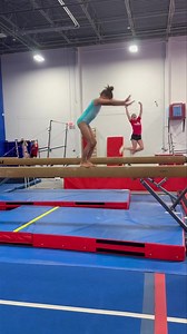 This is my daughter, doing a back handspring on the high beam. I can’t tell you how much this warms my heart to know that she’s doing a skill at such a young age that is quite challenging. She’s faced her fear in a healthy way. How is that so? When I think back to my gymnastics career and the first time, I did a backhand spring I remember my coach slapping my leg until it was bright red. I remember being so fearful and I remember they’re being a complete lack of empathy, care or consideration fo