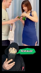 6.3K views · 63 reactions | BOTTLE THROUGH THE BODY 彩 Magic Trick Revealed #tricks #magic #trend | Behind the Mask | Facebook
