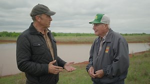 3.8K views · 87 reactions | The people of Oklahoma Oil & Natural Gas are committed to restoring Oklahoma's land to its original state at no cost to landowners. Mike Rowe meets Junior, who has worked with the OERB for nearly three decades to build ponds across our state. | OERB - Oklahoma Energy Resources Board | Facebook