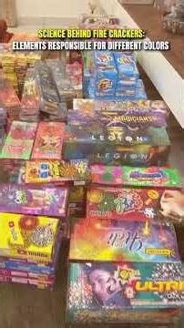 Science Behind Fire Crackers | Which Element Responsible for Different Colors #upsc
