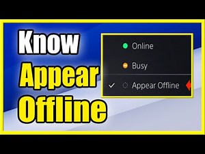 How to Know if Someone is Appearing Offline on PS5 (Easy Method)