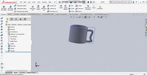 make a mug in solid works