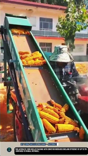 DIY Corn Sheller Machine – Automatic Conveyor Maize Tool