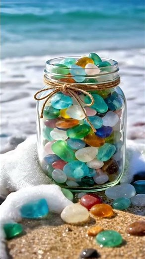 Collect Your Peace | Sea Glass Calm • Seconds of Ocean Reset