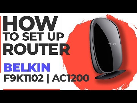 ✅ How to Setup BELKIN AC1200 (F9K1102) | How to Set Up Belkin AC1200 (F9K1102) WiFi Router