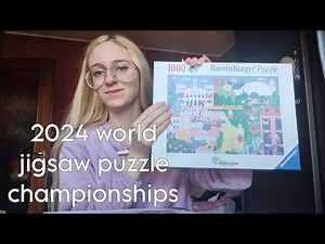 I solved the 2024 world jigsaw puzzle championships couples final's puzzle!