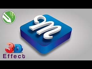 How To Make 3D Design In Corel Draw X8, How To Apply 3D Effect On Text And Shapes
