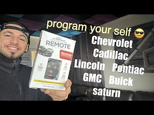 how to program a Car key fob for GMC Chevrolet Cadillac Lincoln Buick Pontiac