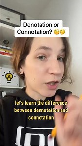 Denotation or Connotation? 🧐🤔#literacy #education #homeworkhelp #studytips #englishlit